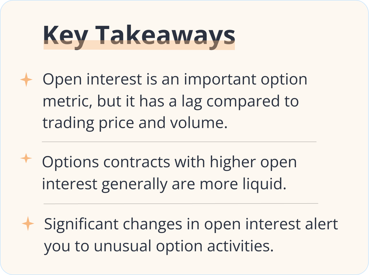Investors Education A Basic Guide to Understanding Open Interest- Webull