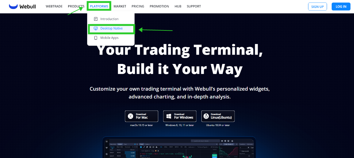 How do I download the Webull desktop APP? - Webull