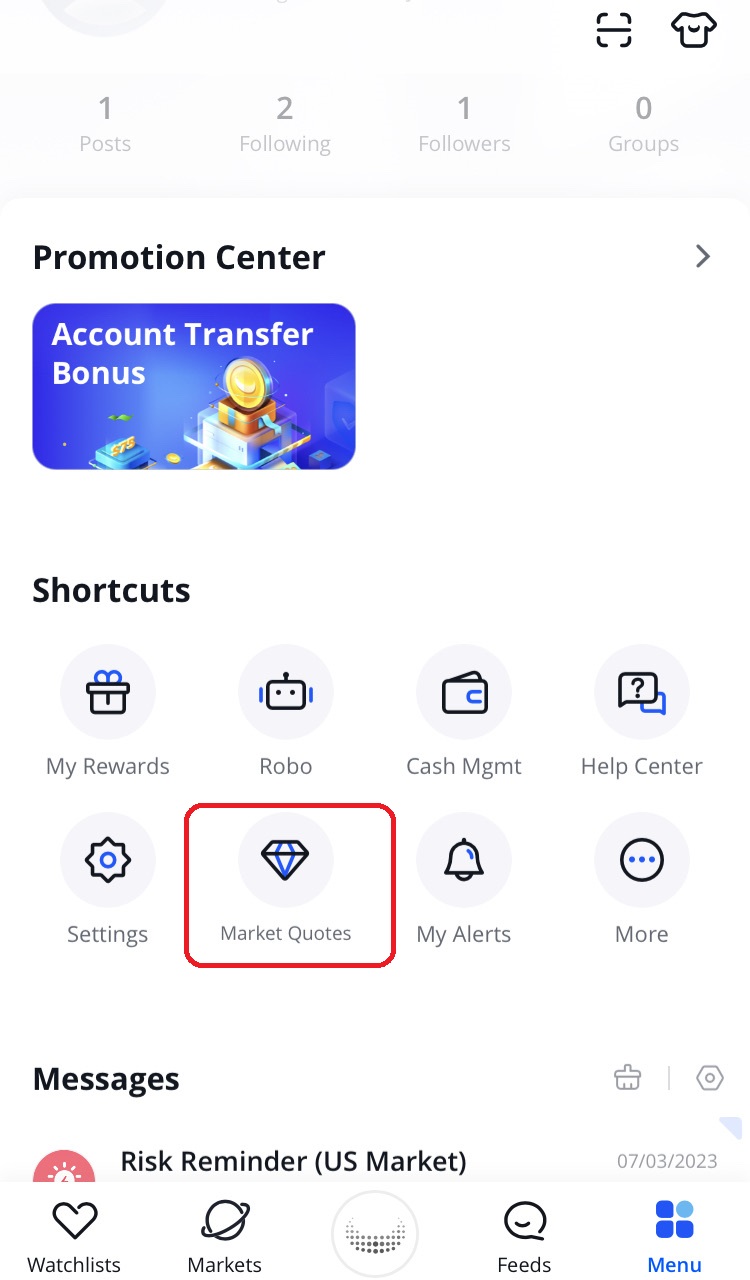 How do I claim the CGIF Data? - Webull