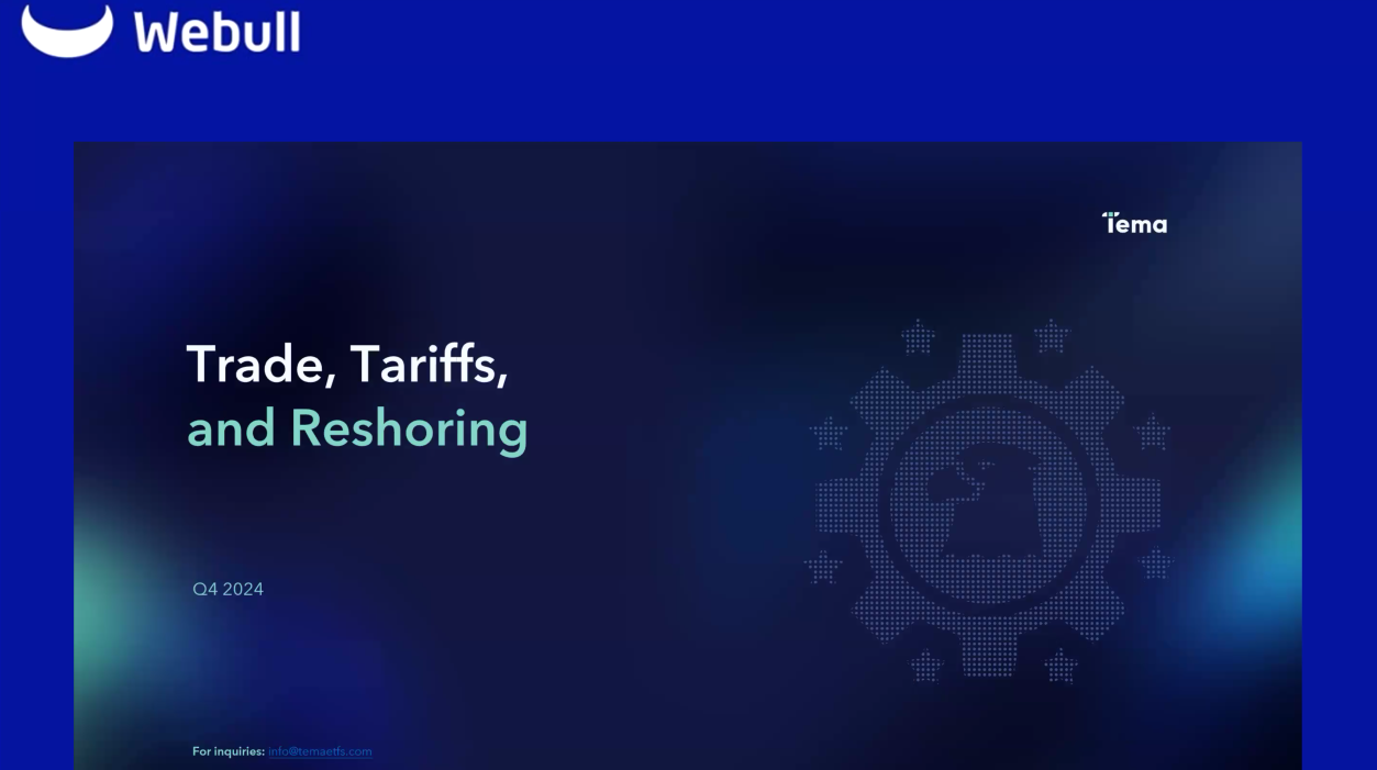 Investors Education Webull x Tema ETFs: Trade, Tariffs, and Reshoring ...