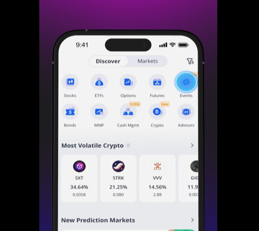 Investors Education How to Open an Event Account- Webull