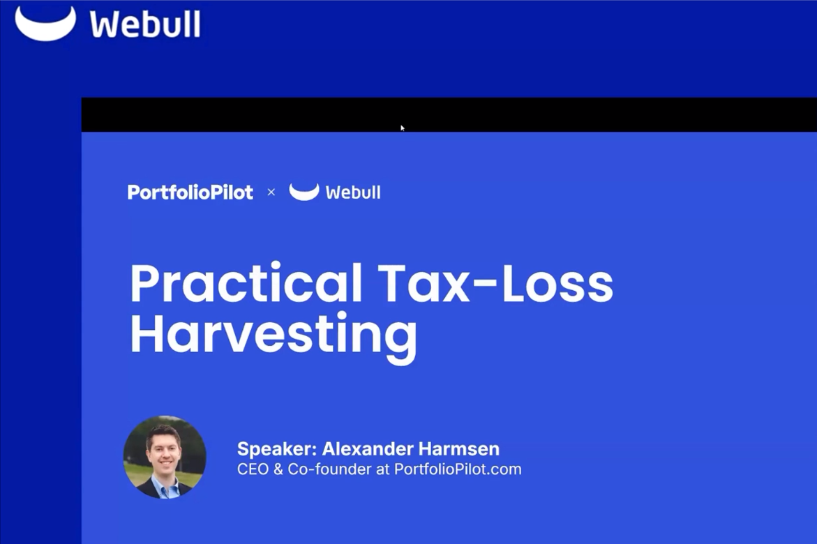 Investors Education Webull x PortfolioPilot.com: Practical Tax Loss ...