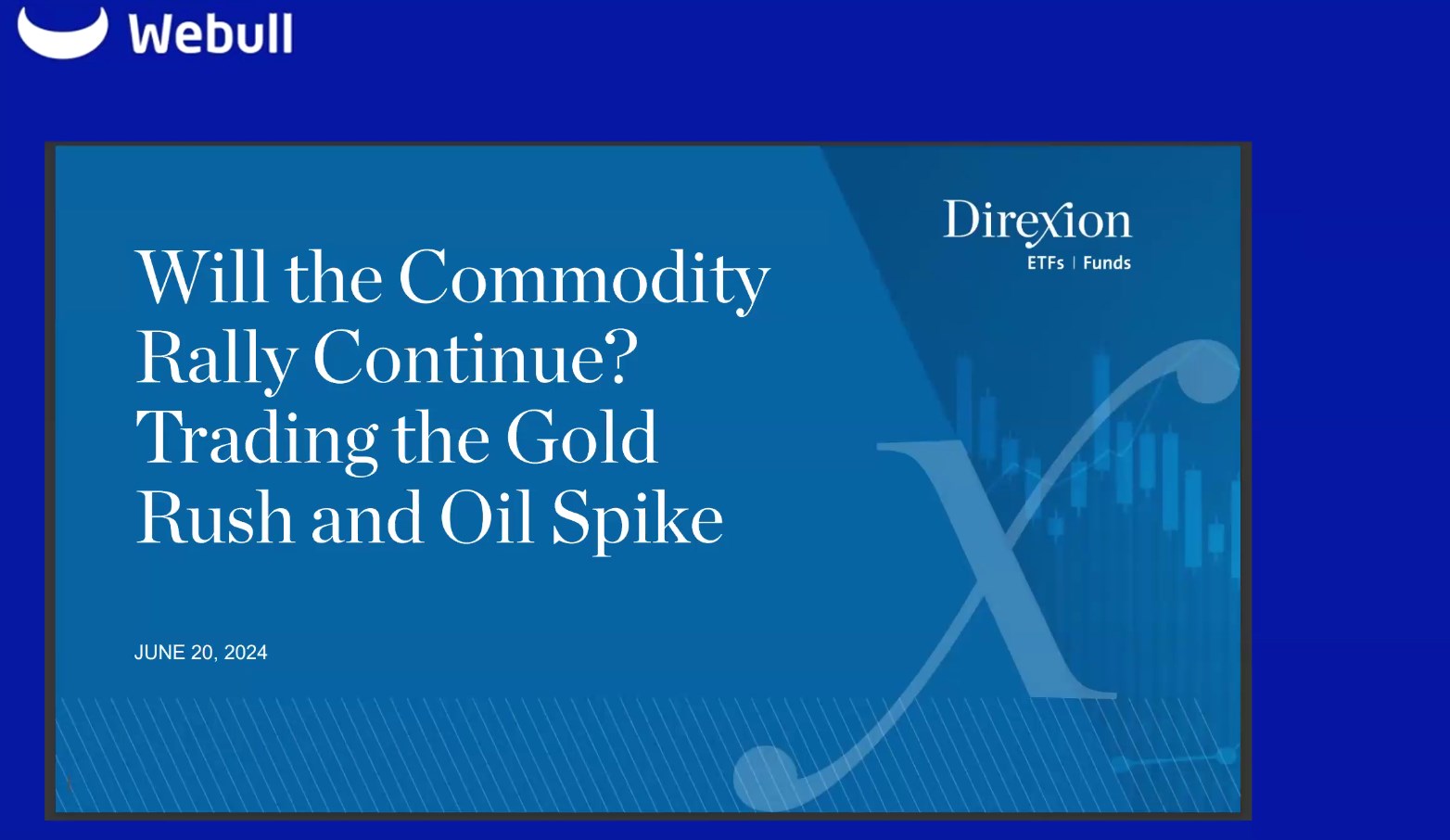 Investors Education Webull x Direxion Webinar: Will The Commodity Rally Continue?- Webull