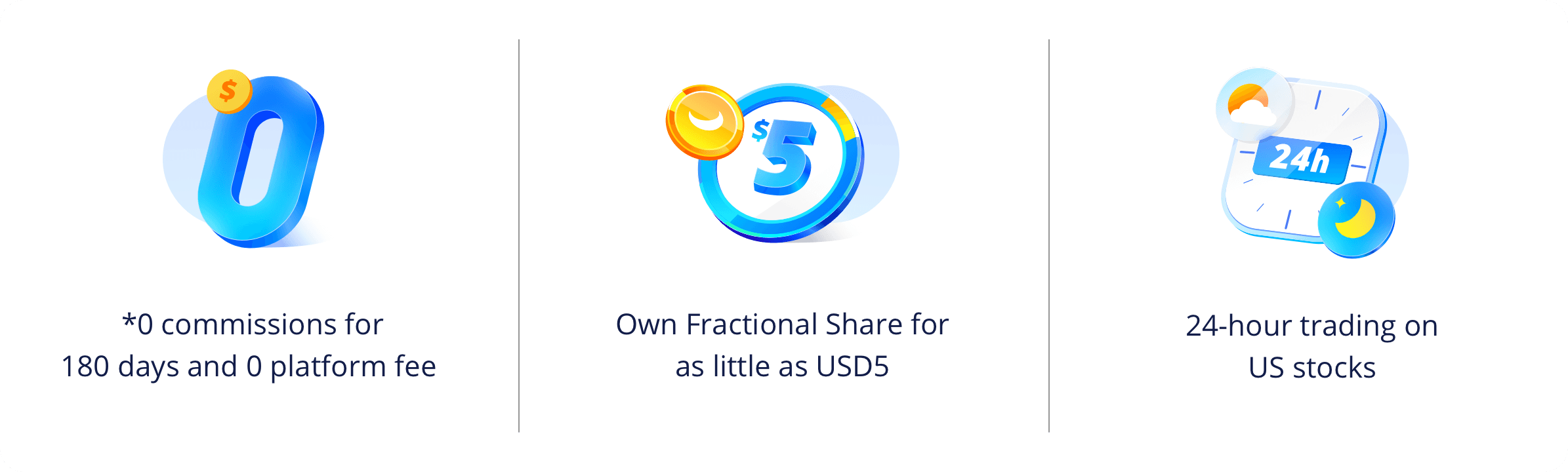 GET REWARDED WITH *5 AAPL AND *0 COMMISSIONS